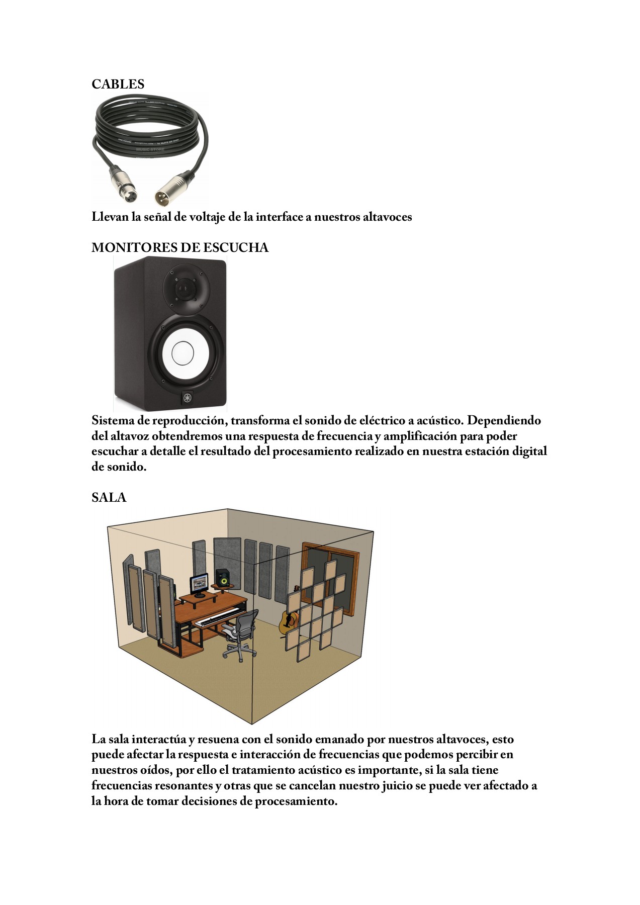 CADENA DE EVENTOS QUE SE CUMPLEN EN EL PROCESO DE PRODUCCION MUSICAL ...